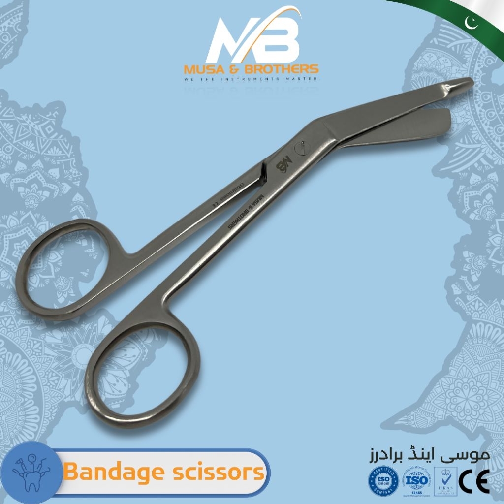 Jual MB Bandage scissors premium quality , Lister scissors, Gunting ...