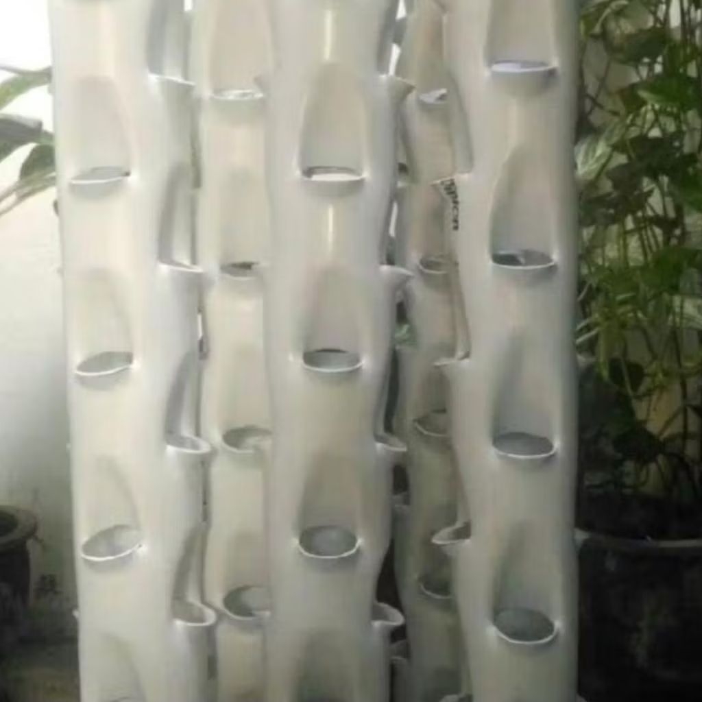 Jual Pipa Tower Hidroponik 4 inch 12 lubang - 50cm | Shopee Indonesia