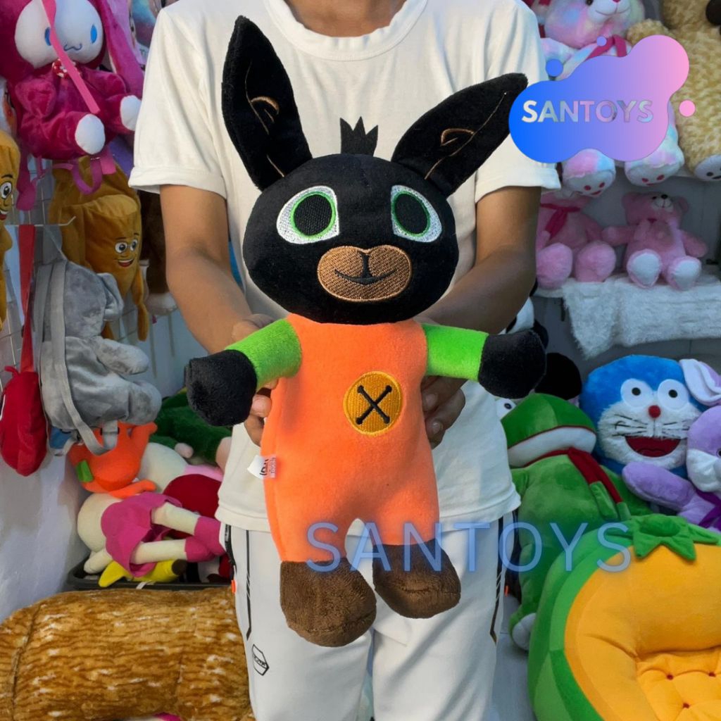 Jual Boneka Bing Bunny 35cm Kelcinci Hitam Kartun Viral Mainan Anak ...