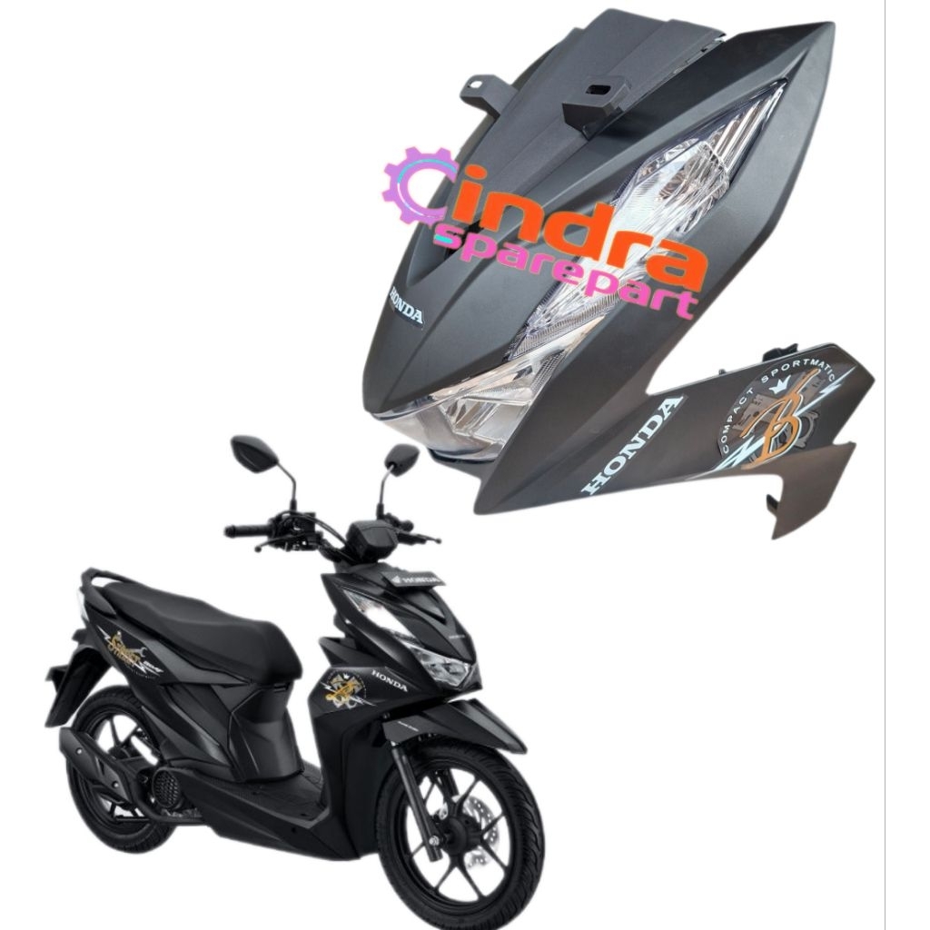 Jual Cover Fornt Tameng Panel Body Depan Full Set Honda Beat Street ...