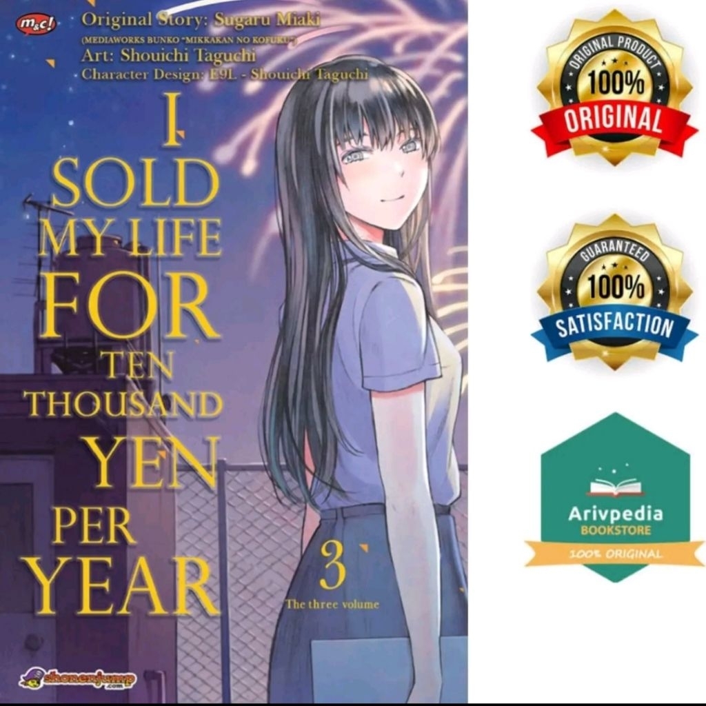 Jual I Sold My Life for Ten Thousand Yen Per Year 1 2 3 Bookpaper by ...