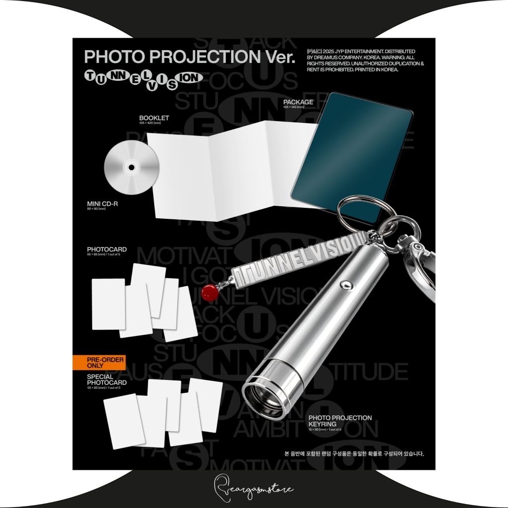 Jual ITZY - TUNNEL VISION (PHOTO PROJECTION VER) | Shopee Indonesia