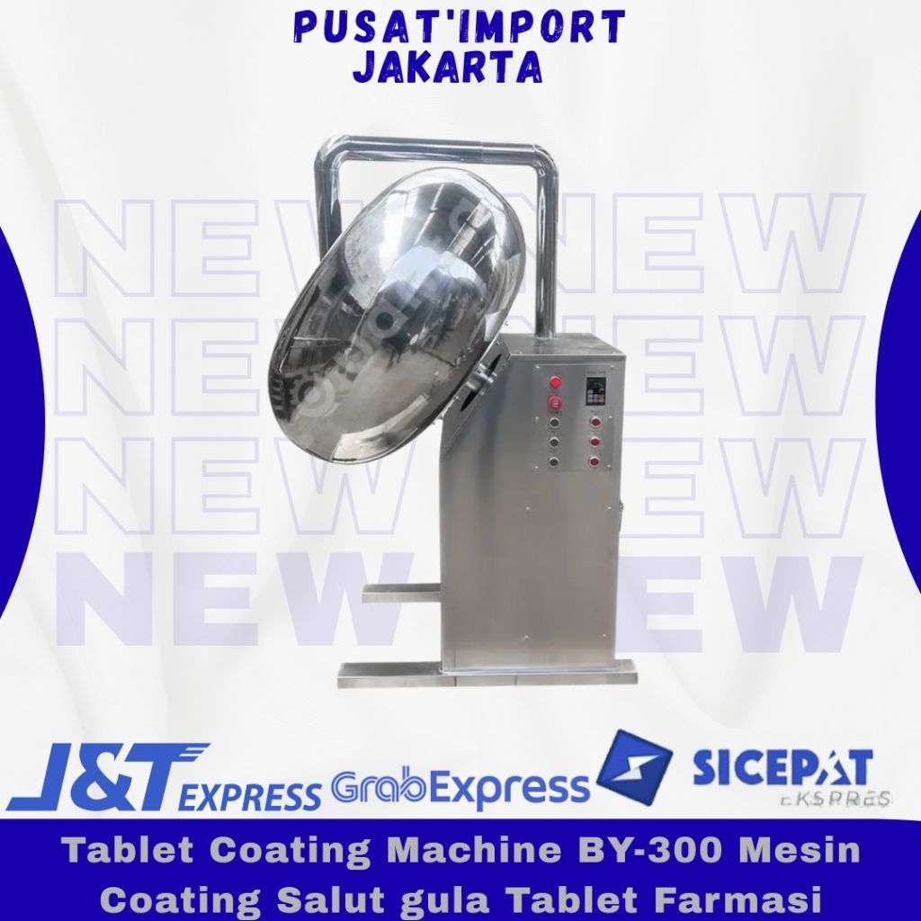 Jual Tablet Coating Machine BY-300 Mesin Coating Salut gula Tablet ...