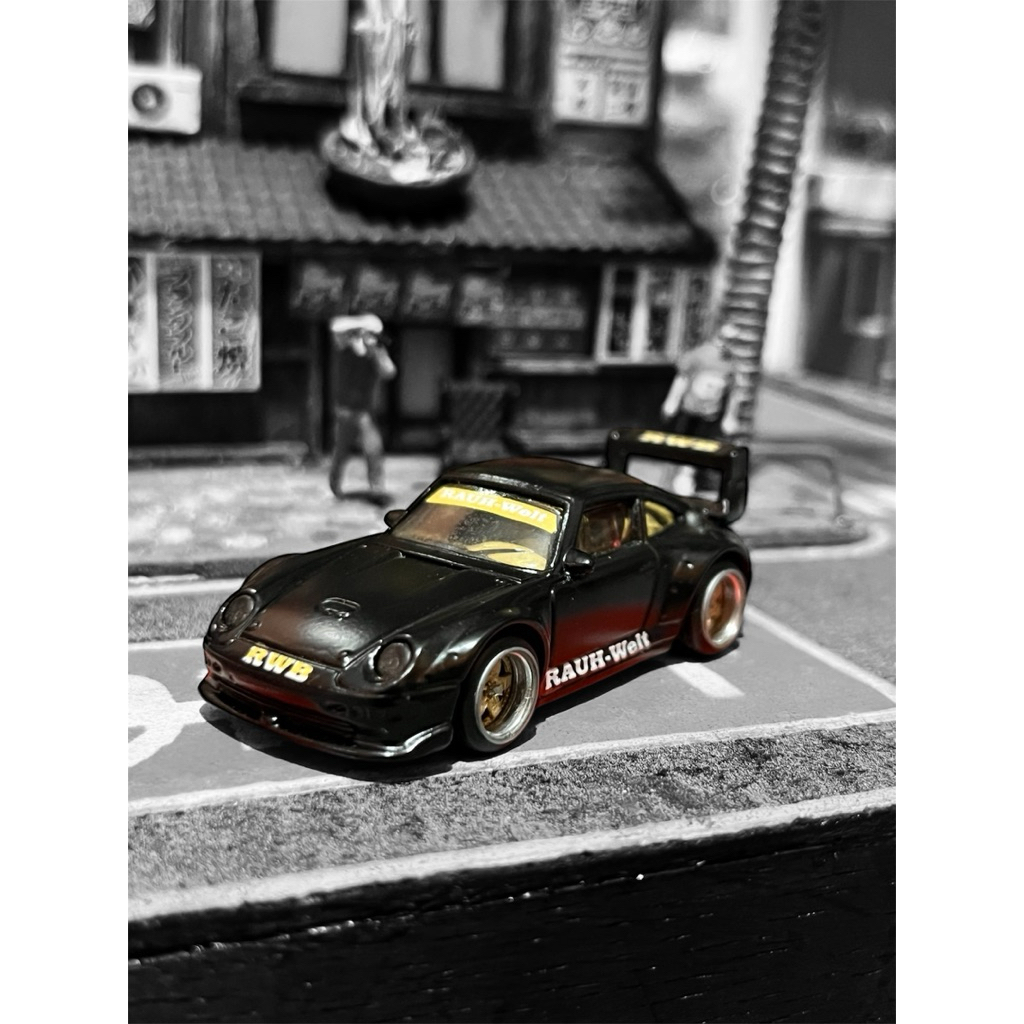 Jual Hot Wheels Premium Loose CUSTOM Porsche RWB Stella Artois (Kondisi ...