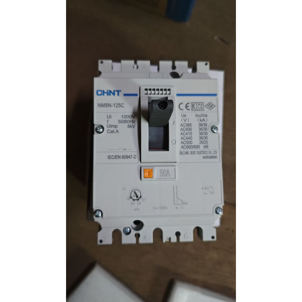 Jual CHINT MCCB NM8N-250S EN 4P 50kA 32A | Shopee Indonesia