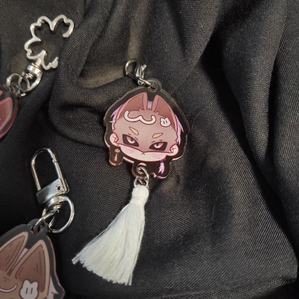 Jual [Ready Stock] Silent Hill f Hinako & Kotoyuki (Fox Mask) Keychain ...
