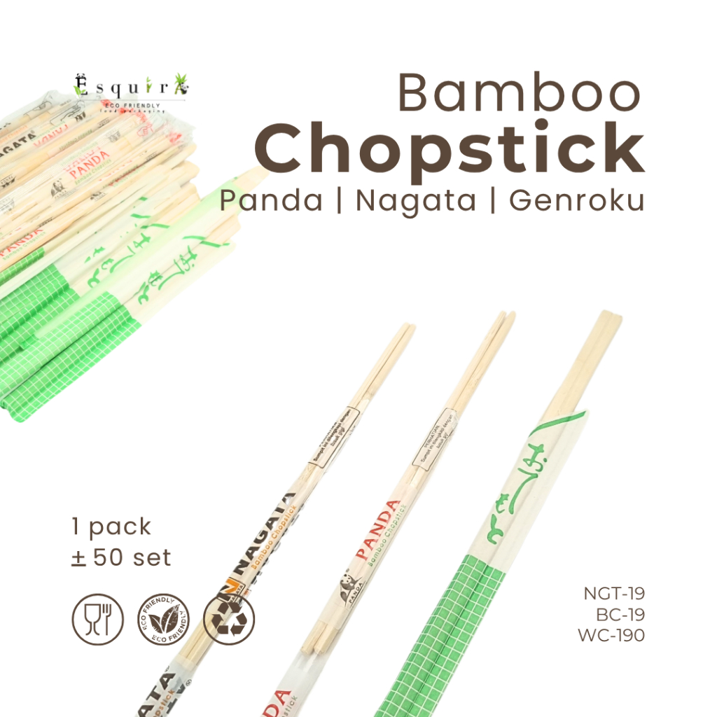 Jual (50 pasang) Disposable Chopstick / Sumpit Sekali Pakai | Shopee ...