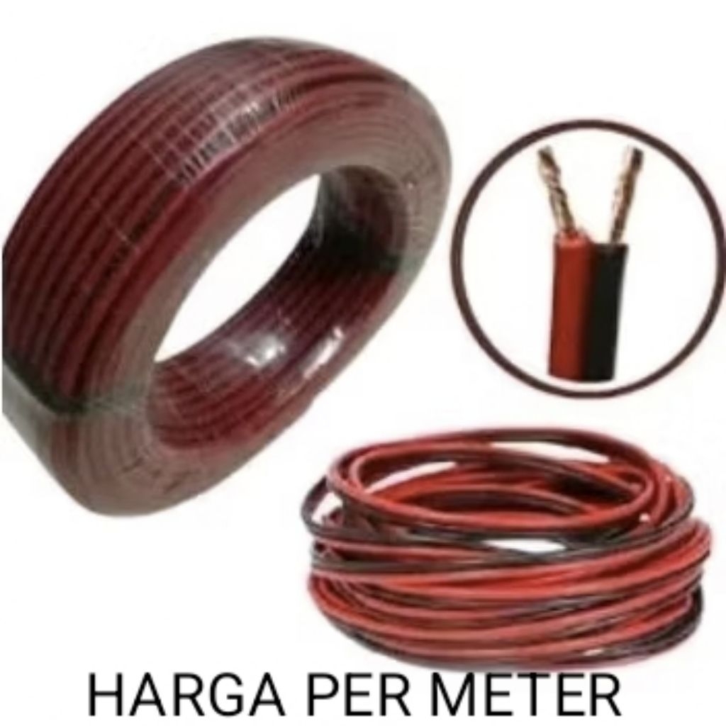 Jual KABEL MERAH HITAM TEMBAGA TEBAL DAN KUAT COCOK UNTUK SAMBUNGAN ...