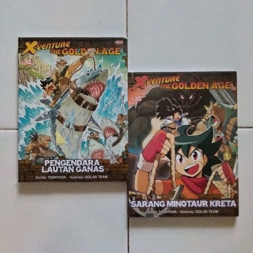 Jual Paket Komik Pintar - X-venture The Golden Age - Elex Media - 2 ...