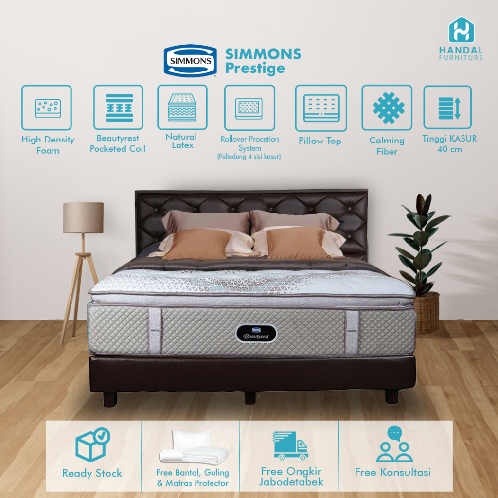 Jual Simmons Spring Bed Prestige | Shopee Indonesia