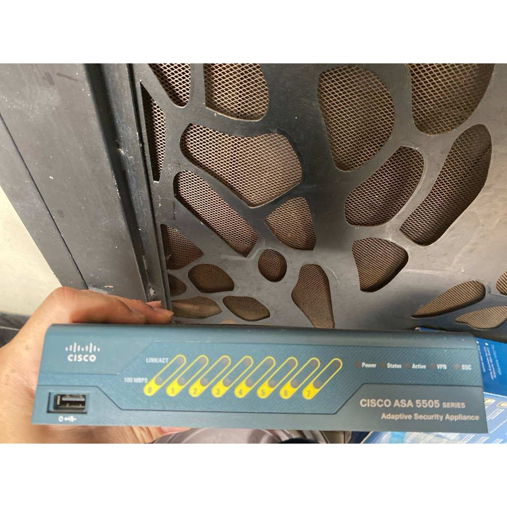 Jual Firewall Cisco ASA 5505-K9 Dengan Feature 3DES-AES Enable | Shopee ...