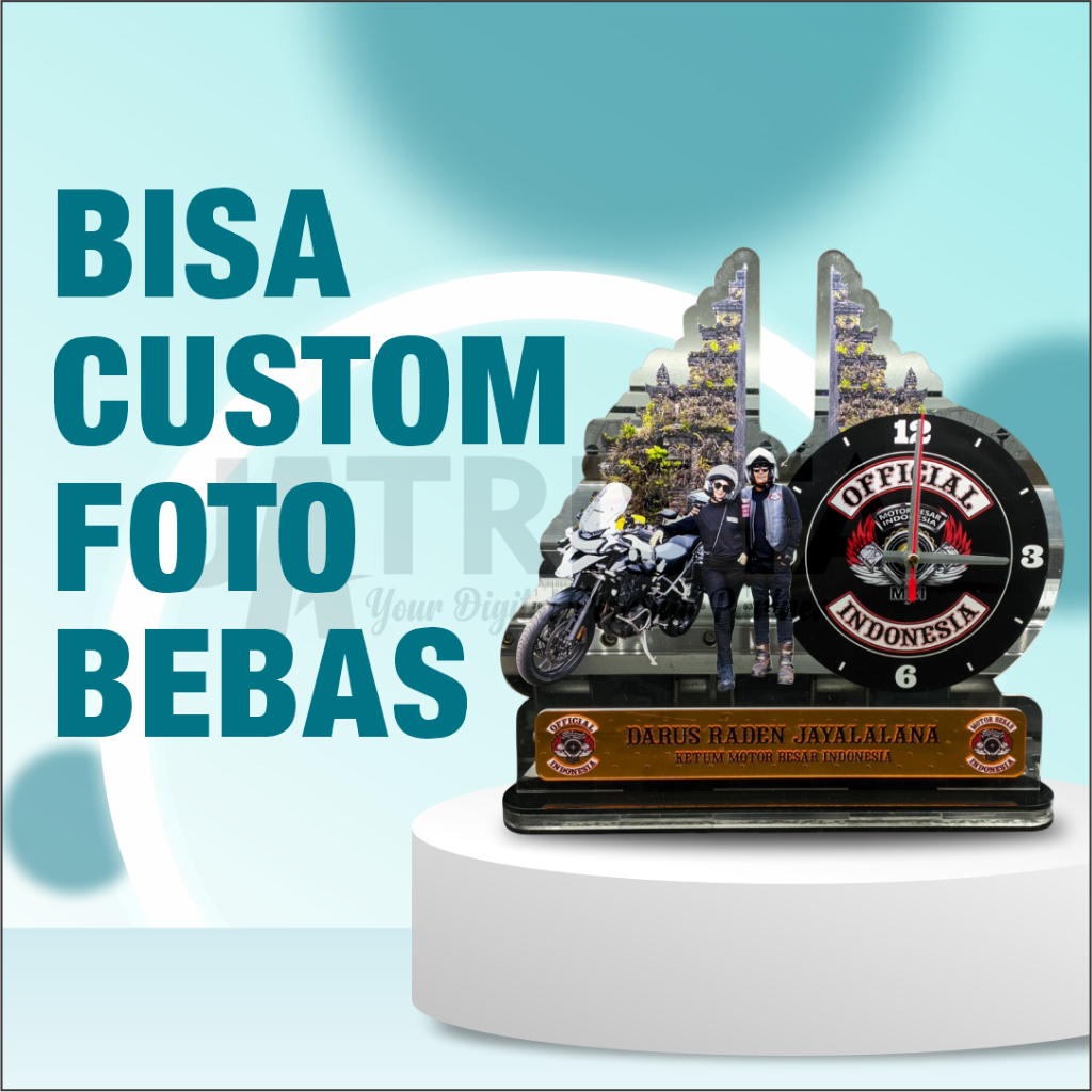 Jual JAM DINDING CUSTOM | JAM AKRILIK | JAM PREMIUM | KADO PERNIKAHAN ...