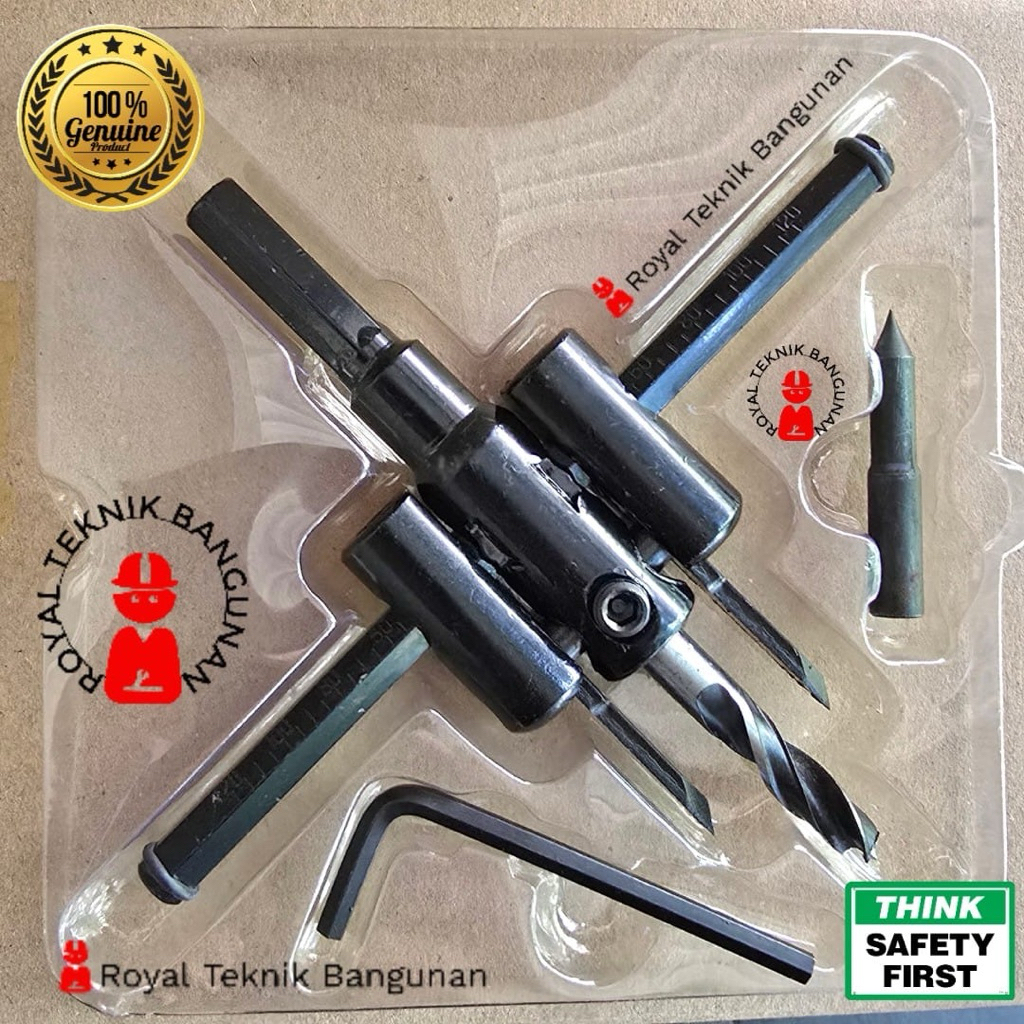 Jual Mata Bor Jangka 30 - 120mm Pelubang Papan Kayu Triplek GRC Plastik ...