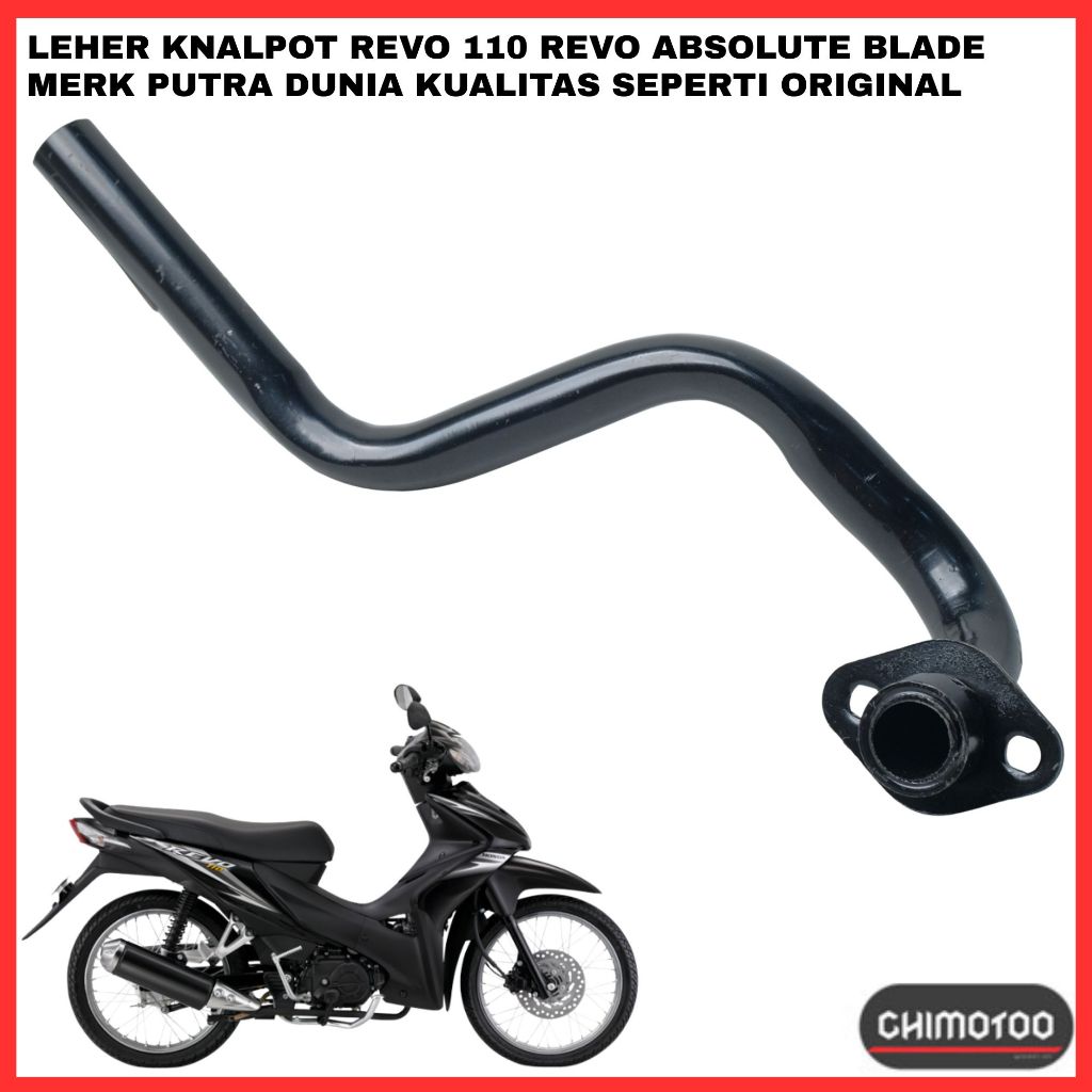 Jual Leher Knalpot Honda Revo 110 Revo Absolute Blade Merk Putra Dunia ...
