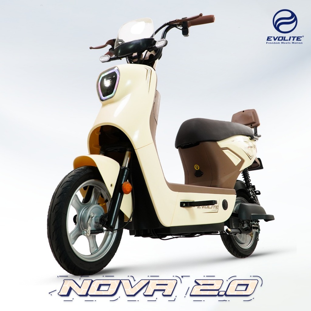 Jual Sepeda Motor Listrik EVOLITE Nova 2.0 Long Saddle – Bergaransi ...