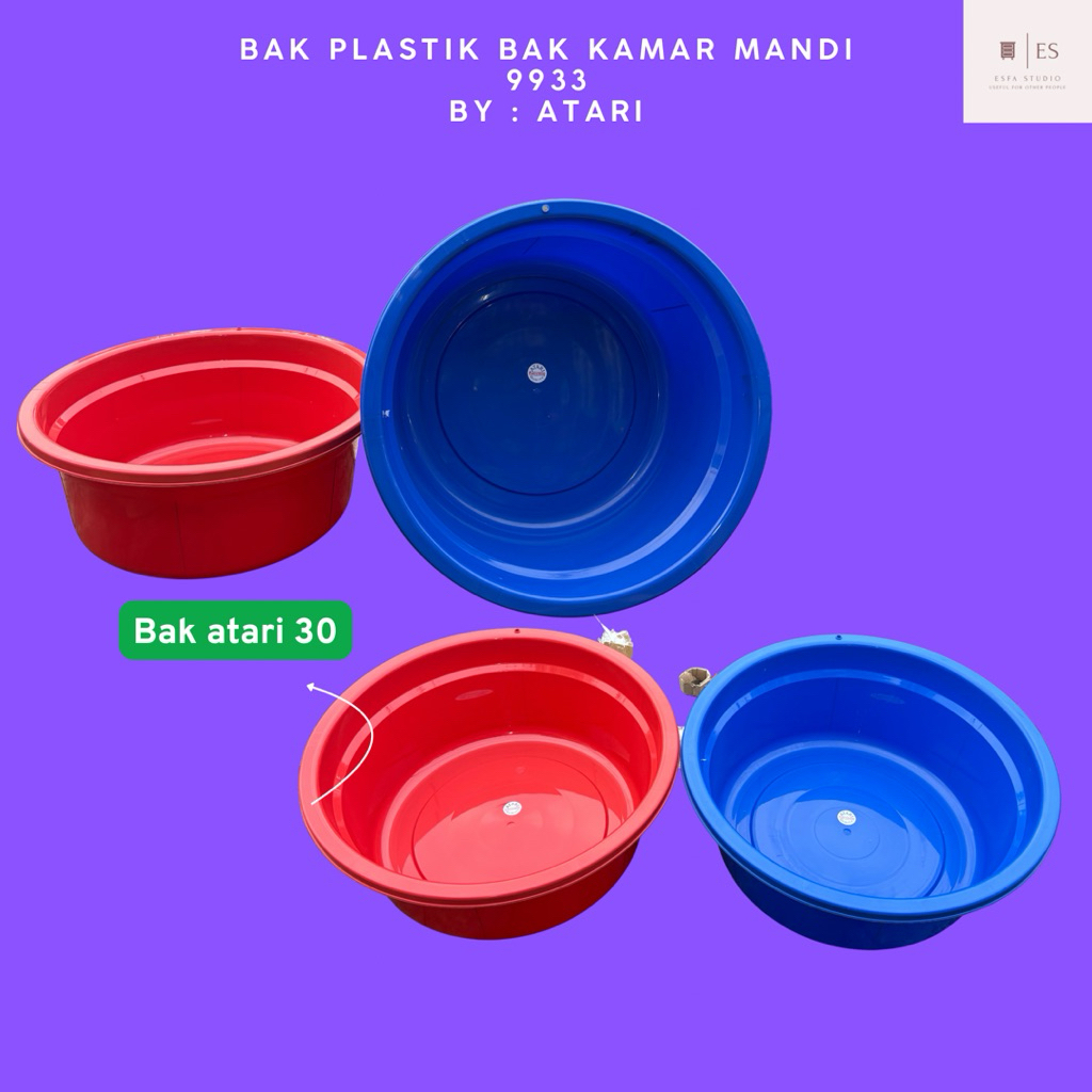 Jual Atari - Bak Plastik 9933 Atari 30 Bak Mandi Bak Kamar Mandi Ember ...