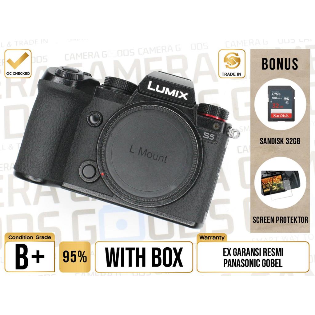 Jual Kamera Panasonic S5 Full Frame Camera Digital Mirrorless Second ...