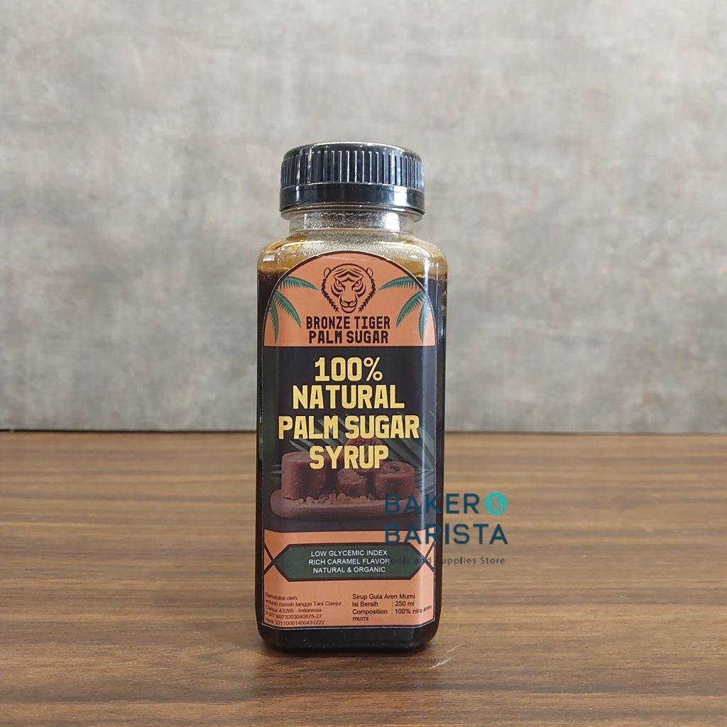 Jual Bronze Tiger Palm Sugar 250ml 100% Natural Palm Sugar Syrup ...