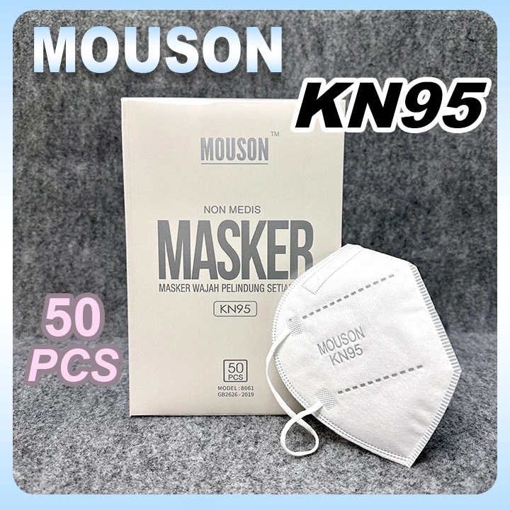 Jual Masker Mouson KN95 5ply isi 50 Pcs Masker KN95 PRO 5PLY ISI 50PCS ...
