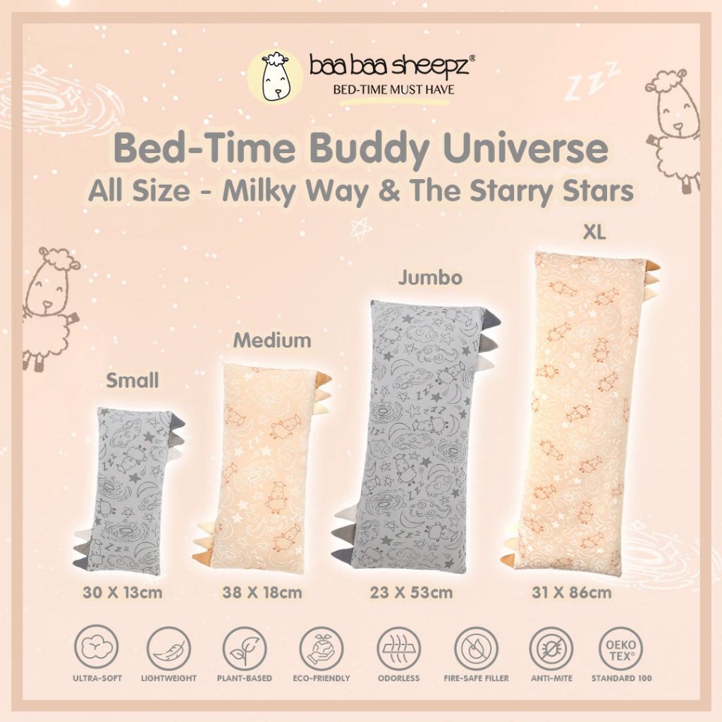 Jual Baabaasheepz Bedtime Buddy Baa Baa in the Universe New Colour ...