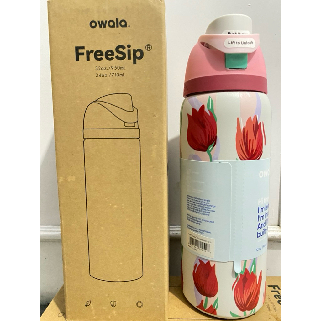 Jual Owala tumbler 945ml / 32oz NEW WITH BOX DAN BUKU | Shopee Indonesia