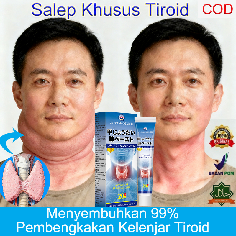 Jual Jepang Obat Tiroid 20g Tanpa Operasi Anti Inflamasi Salep Tiroid ...