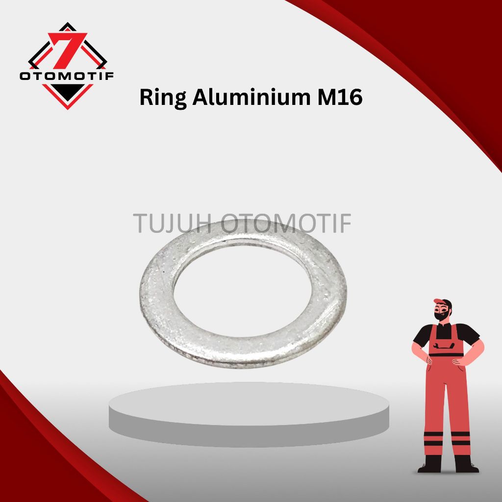 Jual Ring Tap Oli Aluminium M16 x 24 MM | Shopee Indonesia