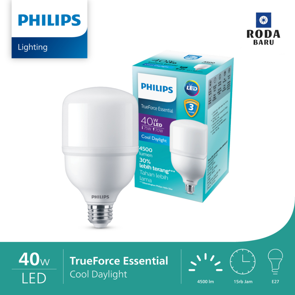 Jual Philips Lampu 40 Watt Terlengkap & Harga Terbaru Mei 2026 | Shopee ...