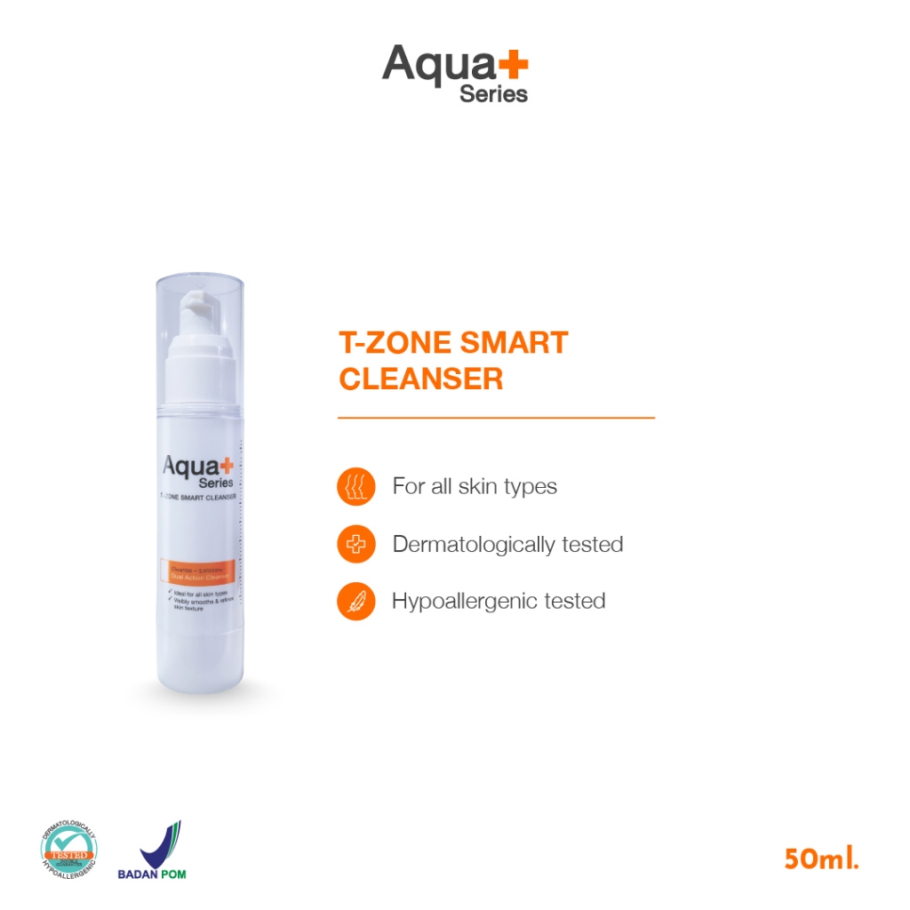 Jual Aqua+ Series - T-Zone Smart Cleanser 30ml | Shopee Indonesia