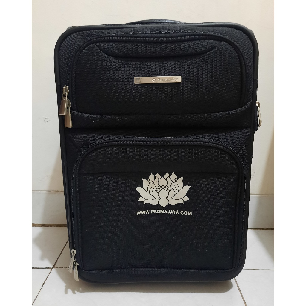 Jual Koper Samsonite Hitam 20 inch Second | Shopee Indonesia