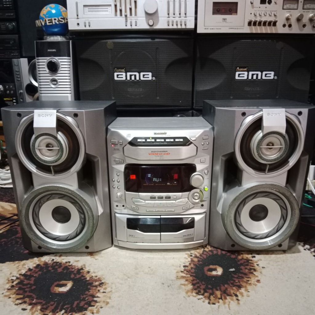 Jual BIG COMPO PANASONIC SA AK38 MULUS SUPER BASS CLASIC VINTAGE MEWAH ...