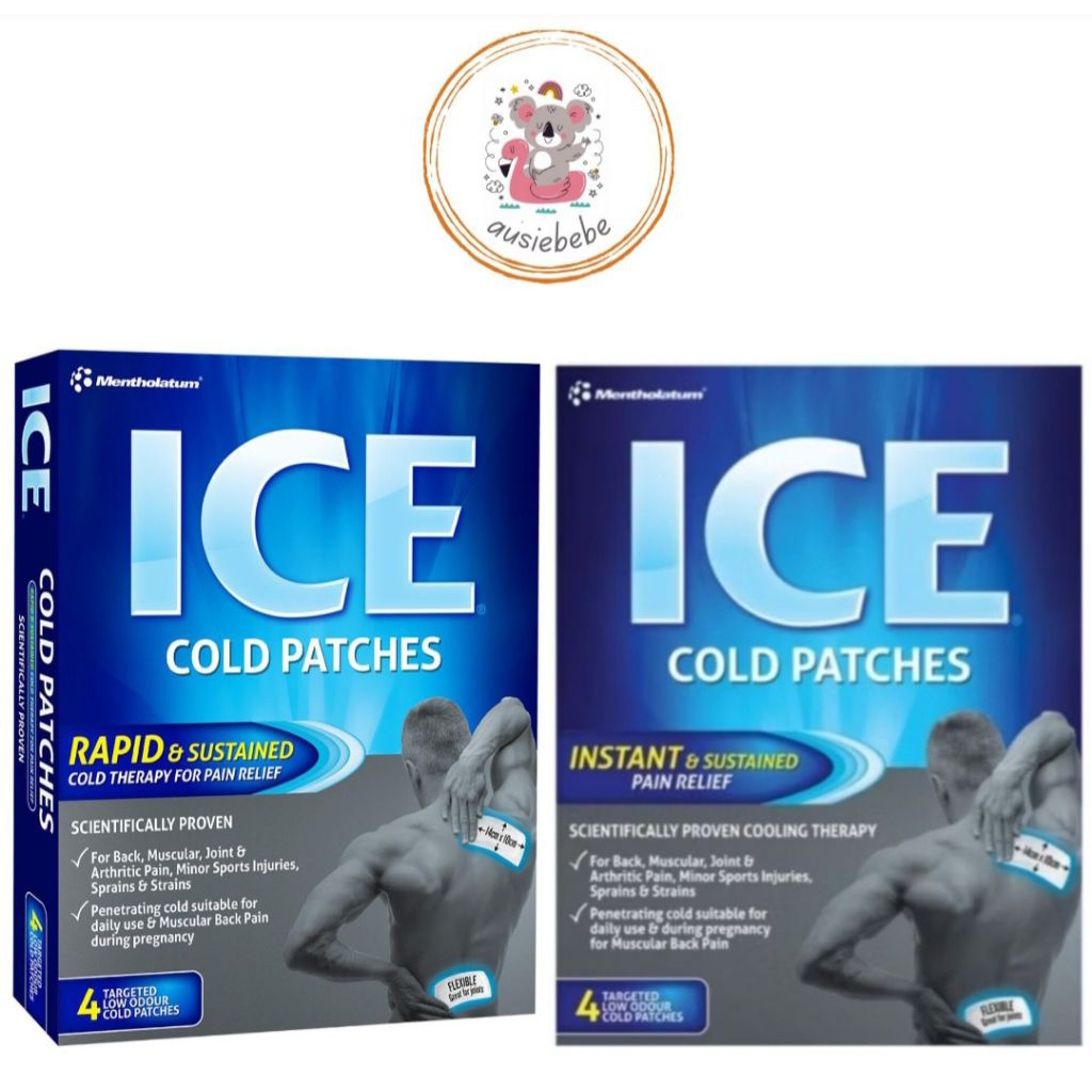 Jual Mentholatum Ice Cold Patches 4 Pack | Shopee Indonesia