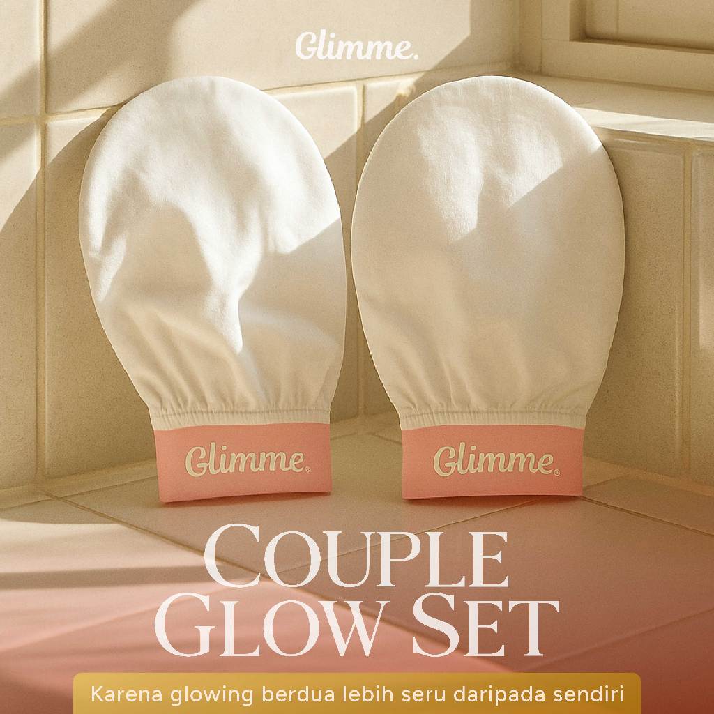 Jual Glimme Premium Exfoliating Glove Bundling – Scrub Badan Korea ...