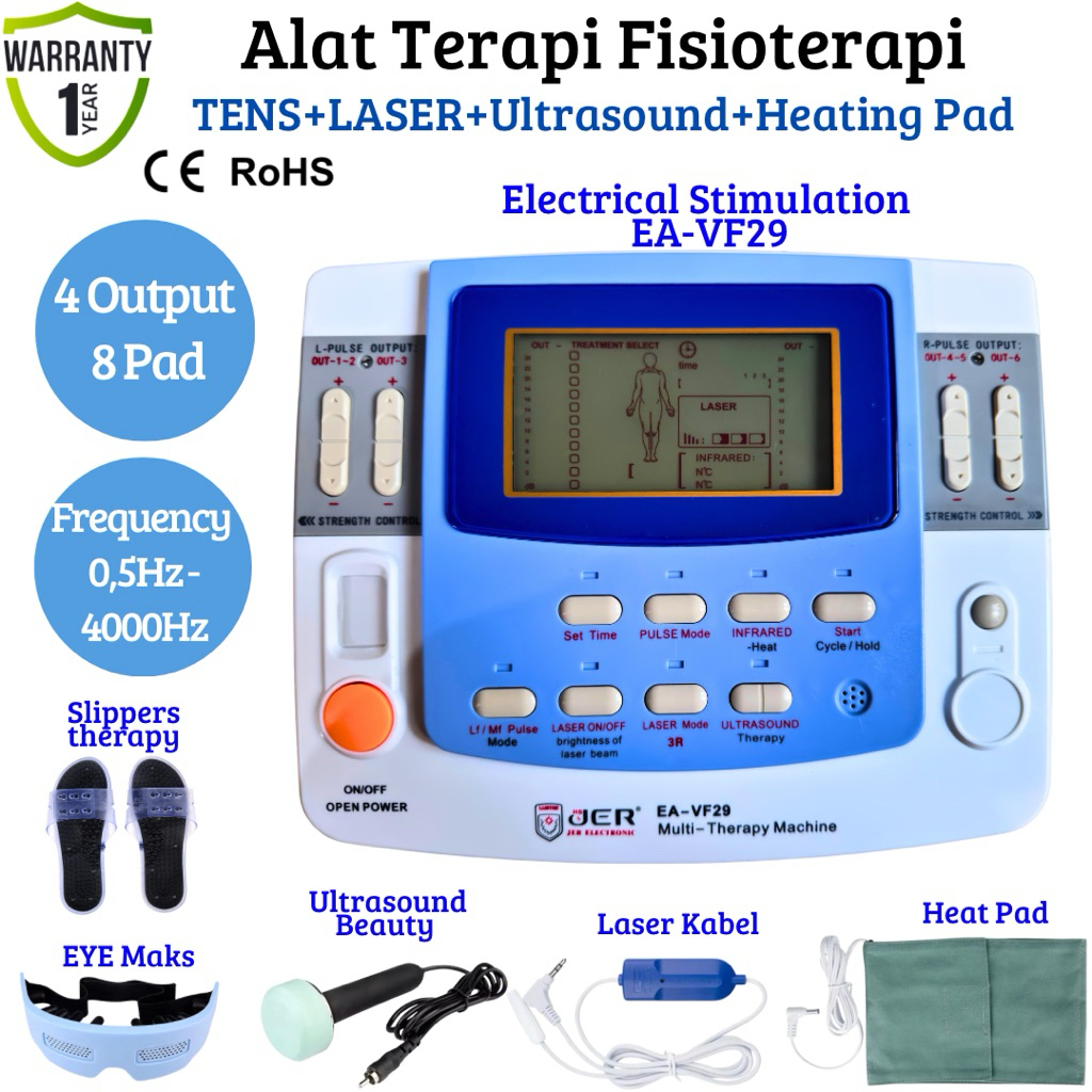 Jual Alat terapi fisioterapi TENS EMS NMES dengan Ultrasound Beauty ...