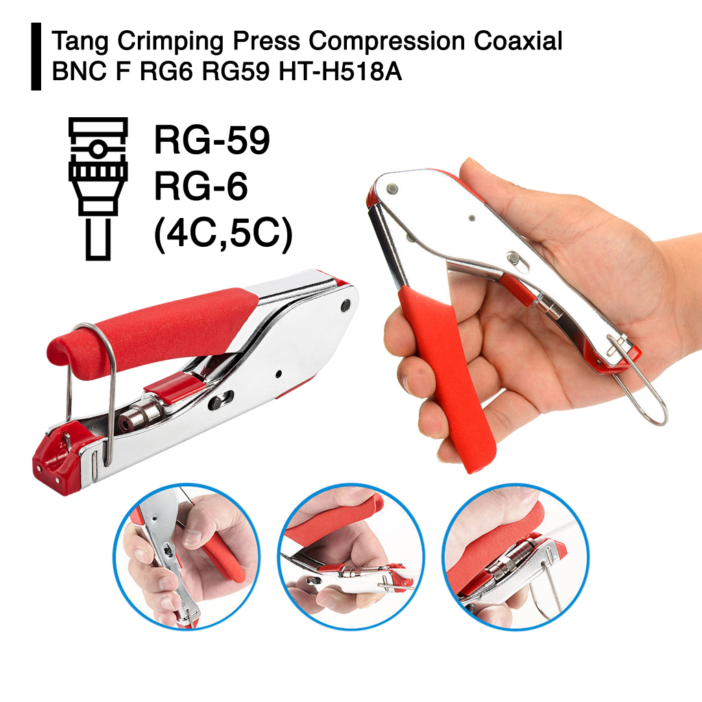 Jual TANG PRESS CRIMPING CONNECTORS HT-H518A | Shopee Indonesia