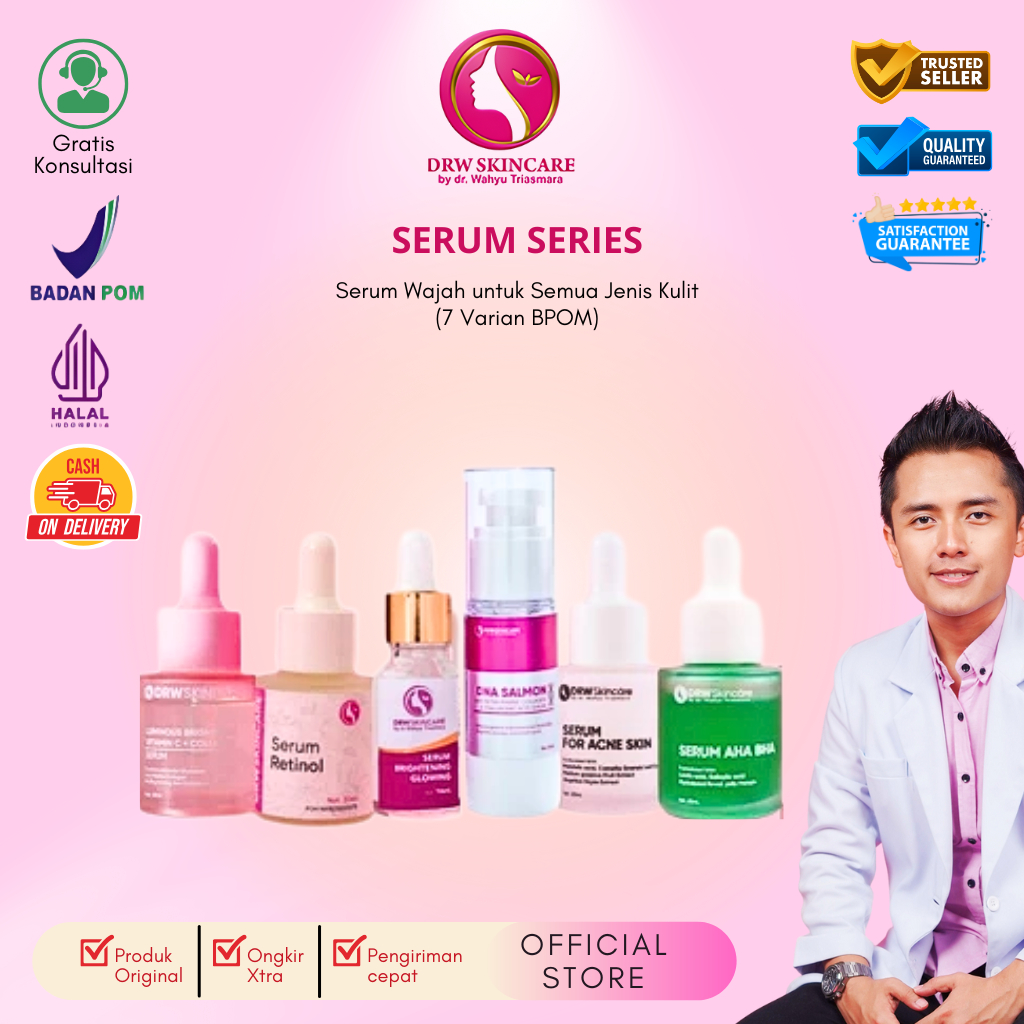 Jual SERUM SERIES DRW SKINCARE ORIGINAL — Serum Wajah untuk Semua Jenis ...
