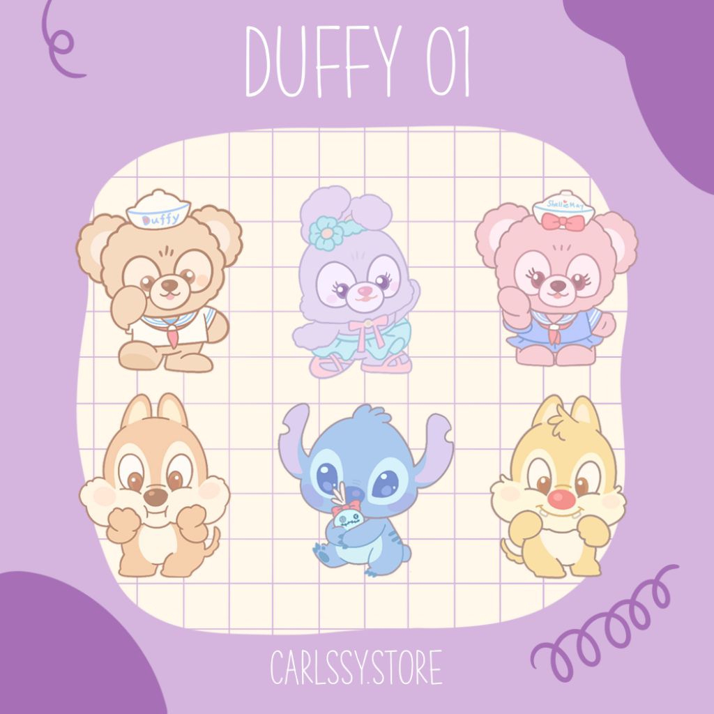 Jual Sticker Nama Custom - Duffy 01 | Shopee Indonesia