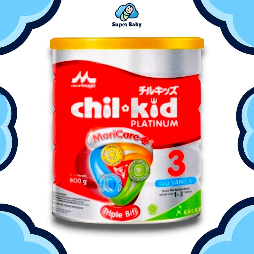 Jual SUSU BALITA MORINAGA CHIL KID 3 USIA 1-3 TAHUN PLATINUM MORICARE ...