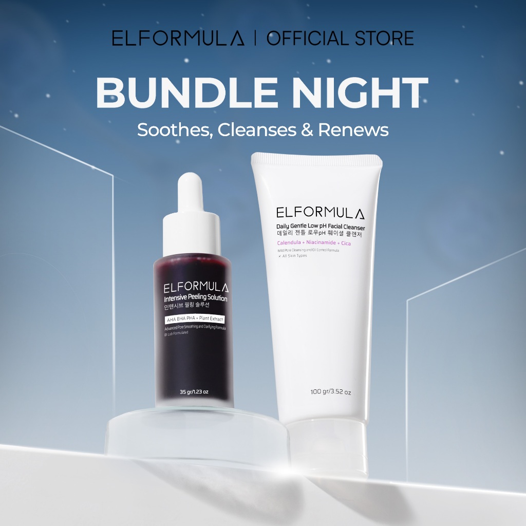 Jual ELFORMULA Bundle 2in1 - Daily Gentle Low pH Facial Cleanser Facial ...