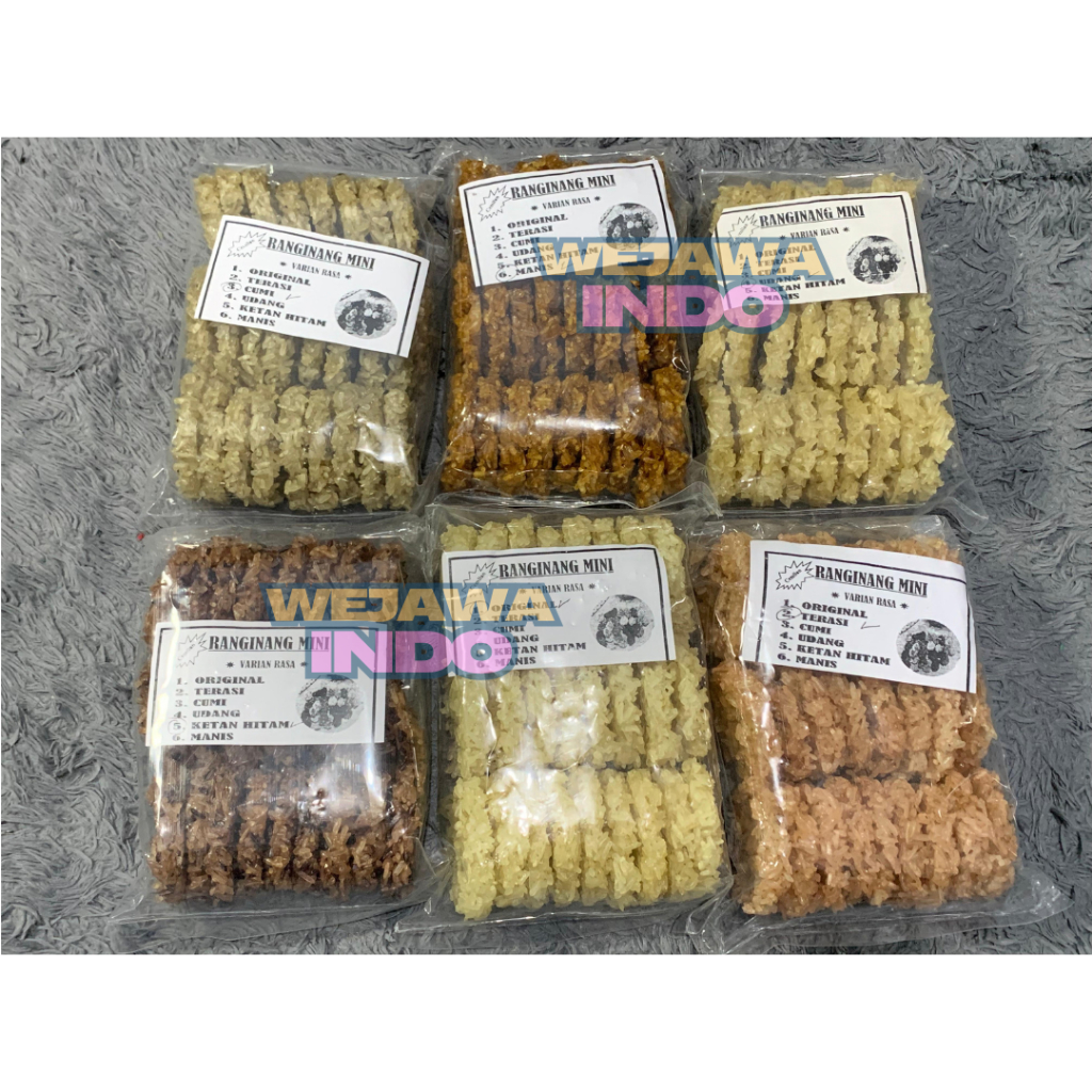 Jual Rengginang Mentah 100% Ketan Asli / Rengginang Mini Original ...