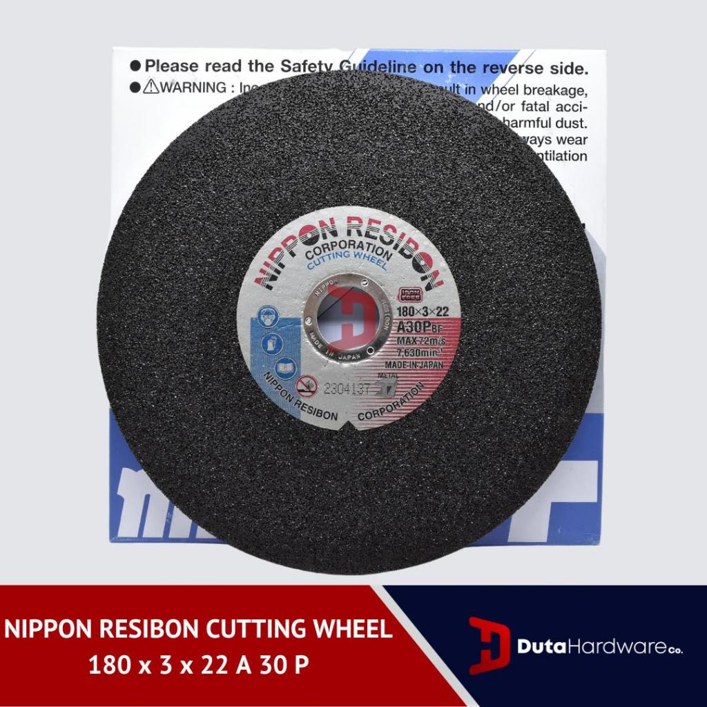 Jual Nippon Resibon 7" x 3 mm A30P - Batu Gurinda Potong | Shopee Indonesia