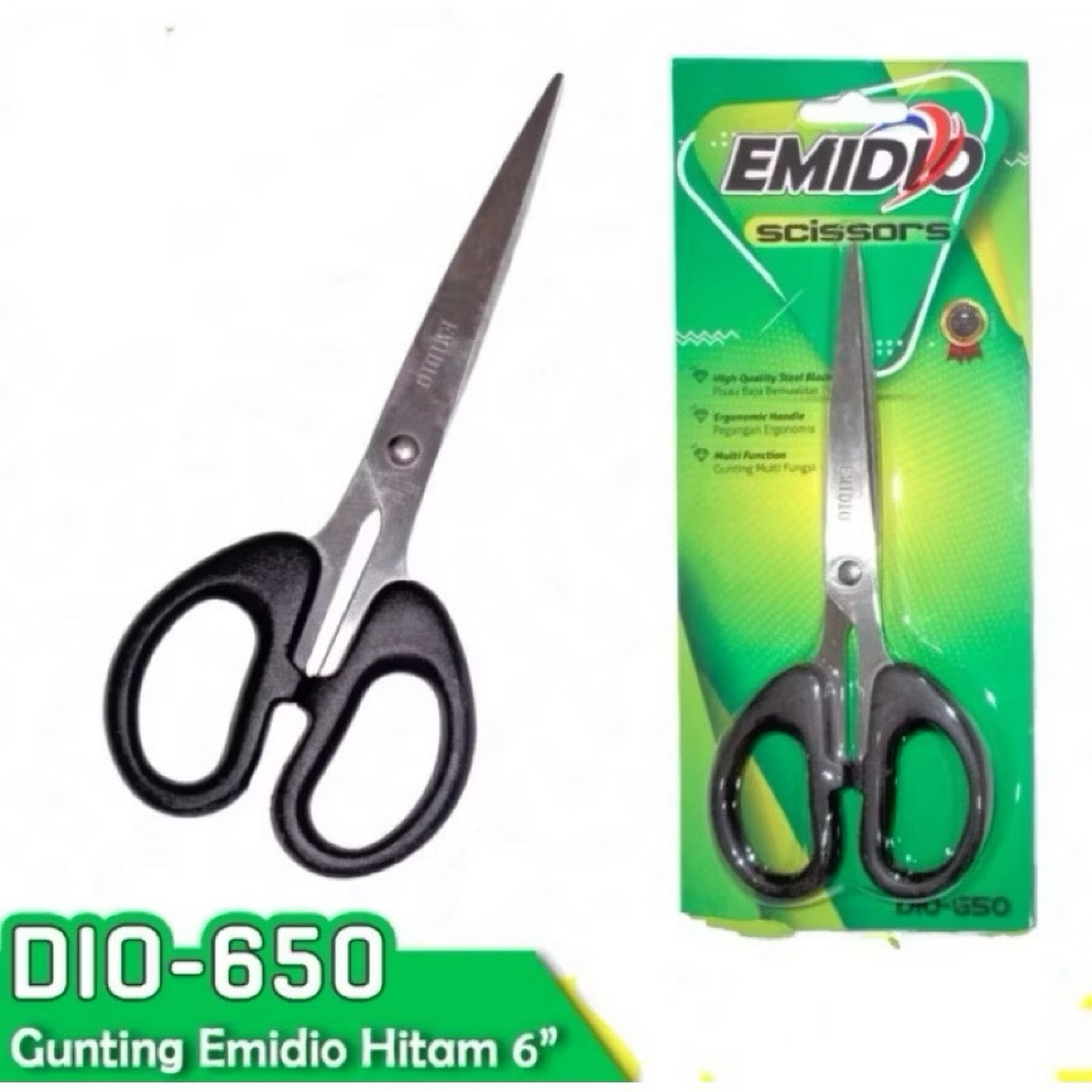 Jual Gunting Tanggung Emidio ( Size 16 Cm ) / Emidio Scissors / Gunting ...