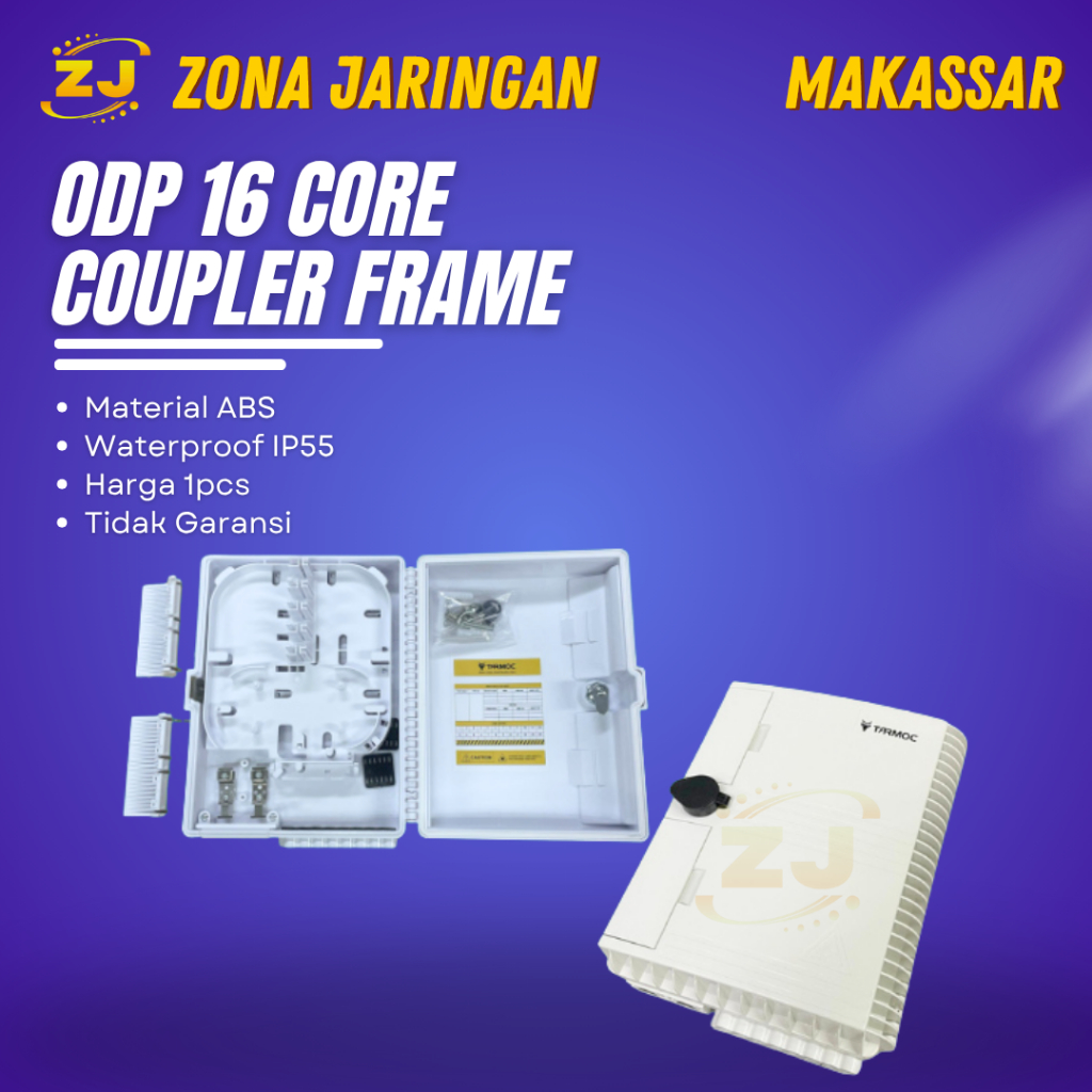 Jual Tarmoc Fiber Optic ODP 16 Core SC/TUBE Splitter Double Lock ...