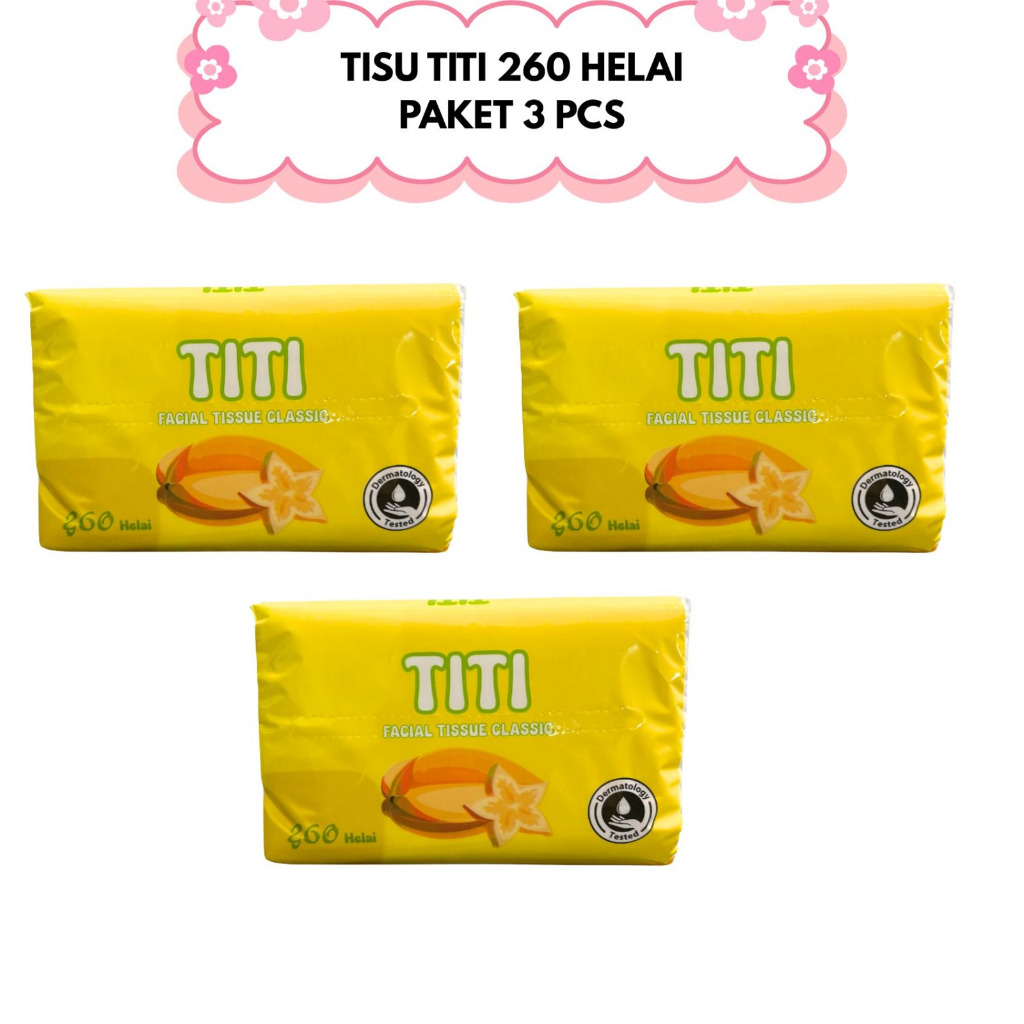 Jual TISSUE TITI 360 HELAI PAKET 3 PCS | Shopee Indonesia