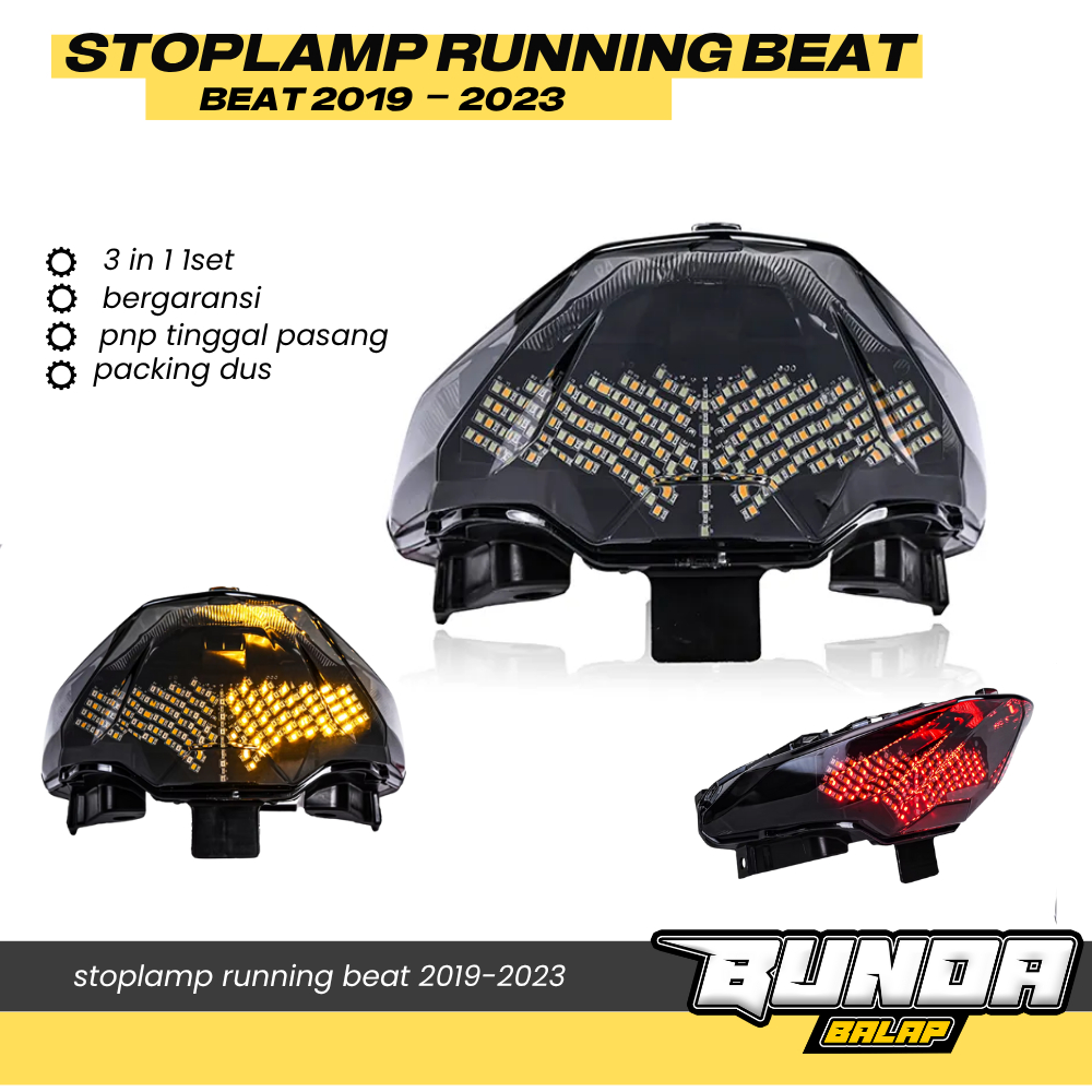 Jual Stoplamp Running Beat Deluxe Street cbs 11 mode running otomatis ...