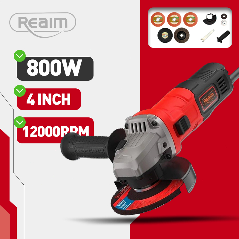 Jual Reaim Mesin Gerinda Tangan 4 inch PRO Kualitas Tinggi Gerinda ...