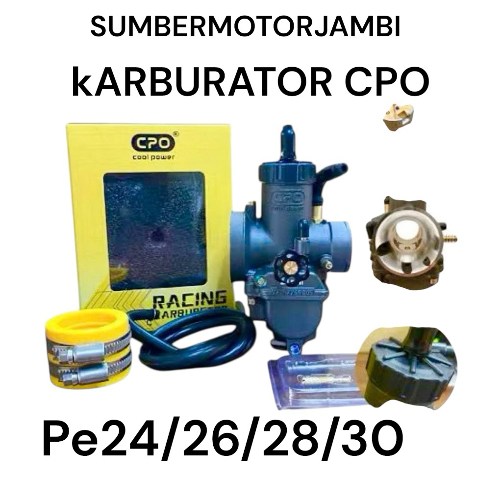 Jual KARBURATOR CARBURATOR ASSY PE24/26/28/30 GEN-2 BLACK CPO | Shopee Indonesia