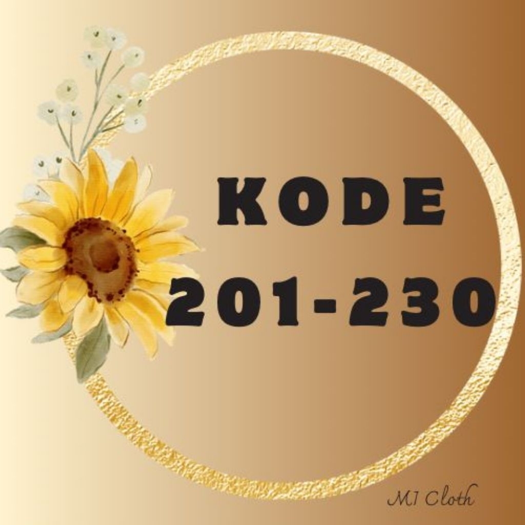 Jual LIVE KODE 201-230 (harga+adm) | Shopee Indonesia