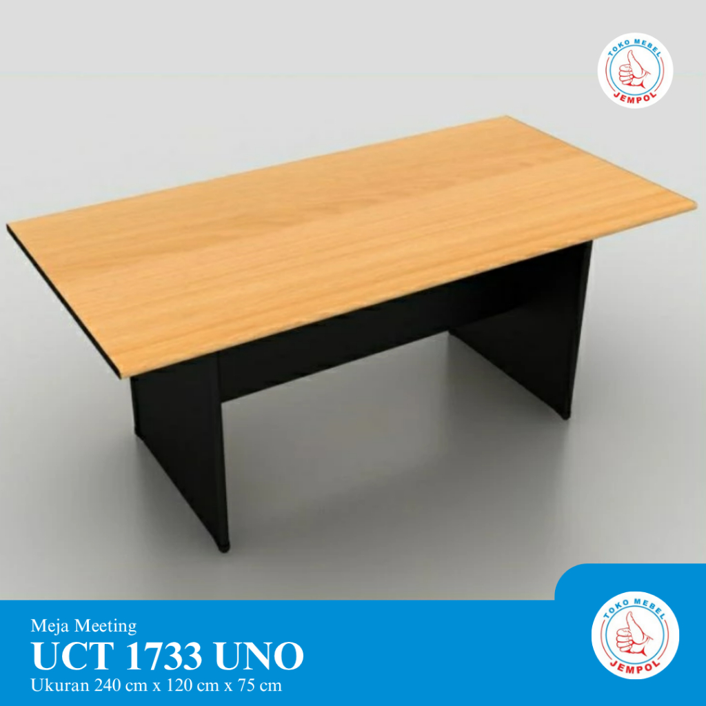 Jual Meja Meeting UCT 1733 UNO Meja Rapat Besar/ Meja Kantor | Shopee ...