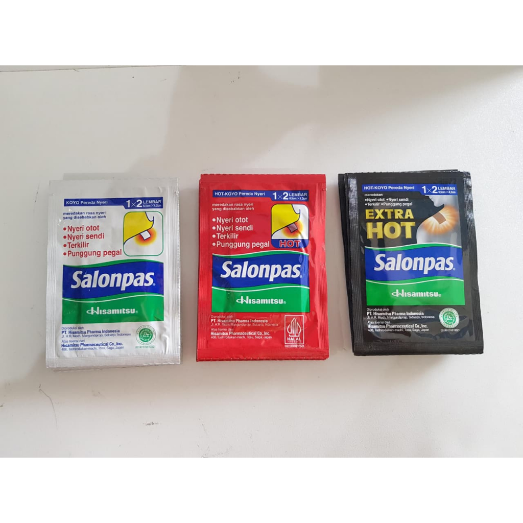 Jual Salonpas / Salonpas Hot Koyo Pereda Nyeri (Sachet) | Shopee Indonesia